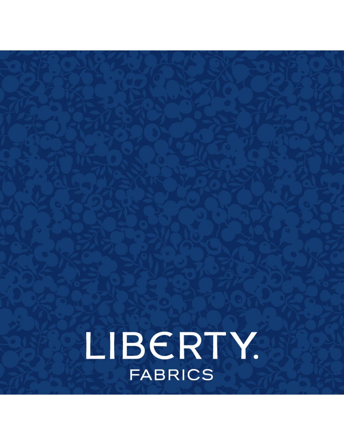 Wiltshire Shadow Royal Blue, Tessuto Blu Reale - Liberty Fabrics
